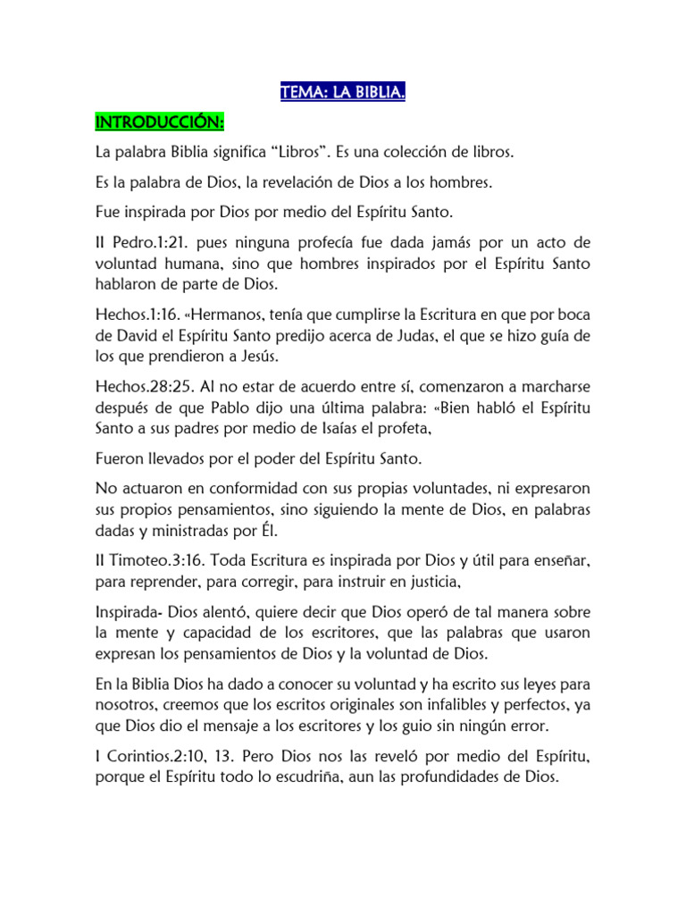 121-LA-BIBLIA | PDF | espíritu Santo | Biblia