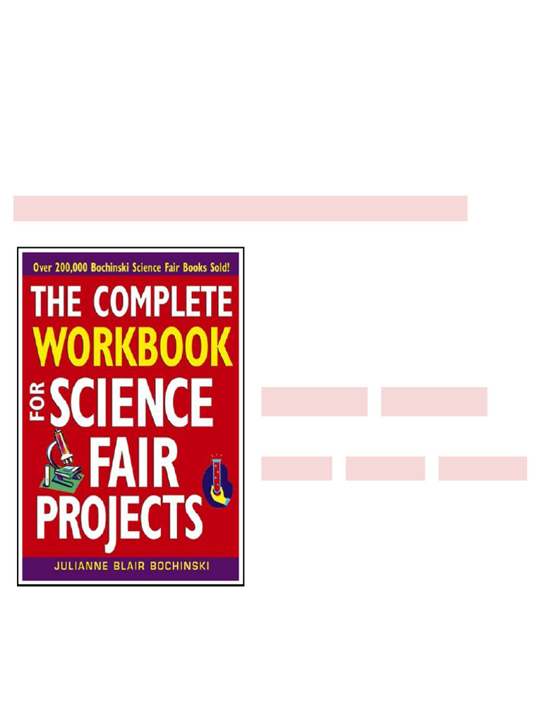 (Ebook) The Complete Workbook for Science Fair Projects by Julianne ...