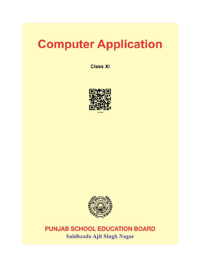 Computer Application-11 (English) | PDF