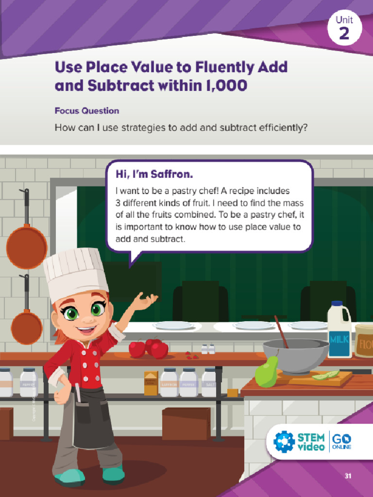 Reveal Math Student Edition Grade 3 Volume 1_Unit 2 | PDF