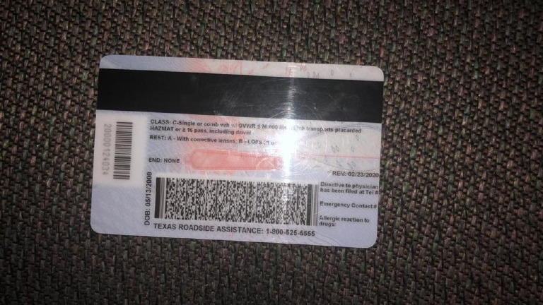 Driving License Back | PDF