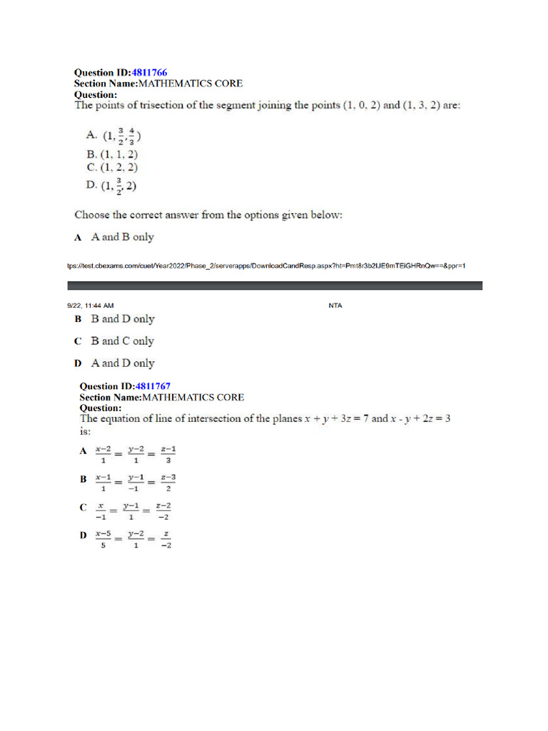 Vectors and 3D Geometry | PDF