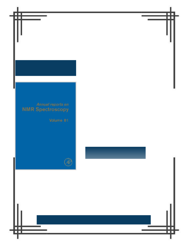 Annual Reports on NMR Spectroscopy Volume 81 1st Edition Graham A. Webb ...