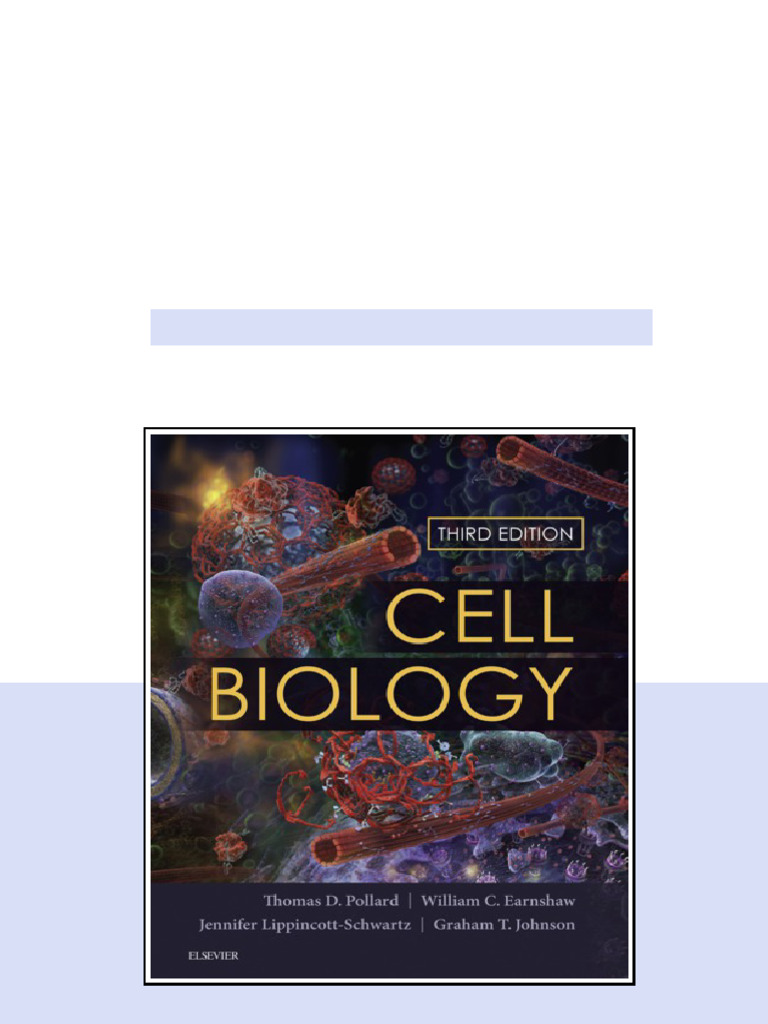 Cell Biology Third Edition Earnshaw William C Johnson Graham T ...