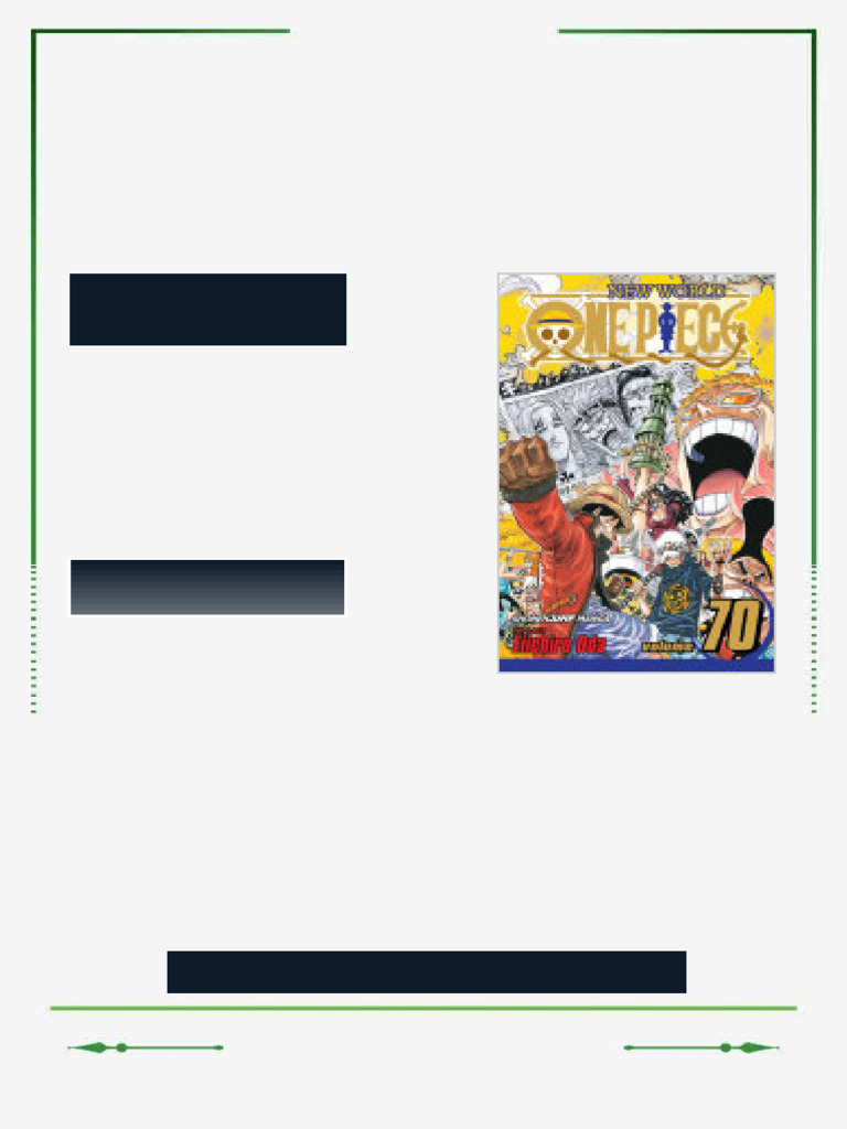 One Piece Vol 70 70 Oda ebook premium digital access | PDF | Zoology
