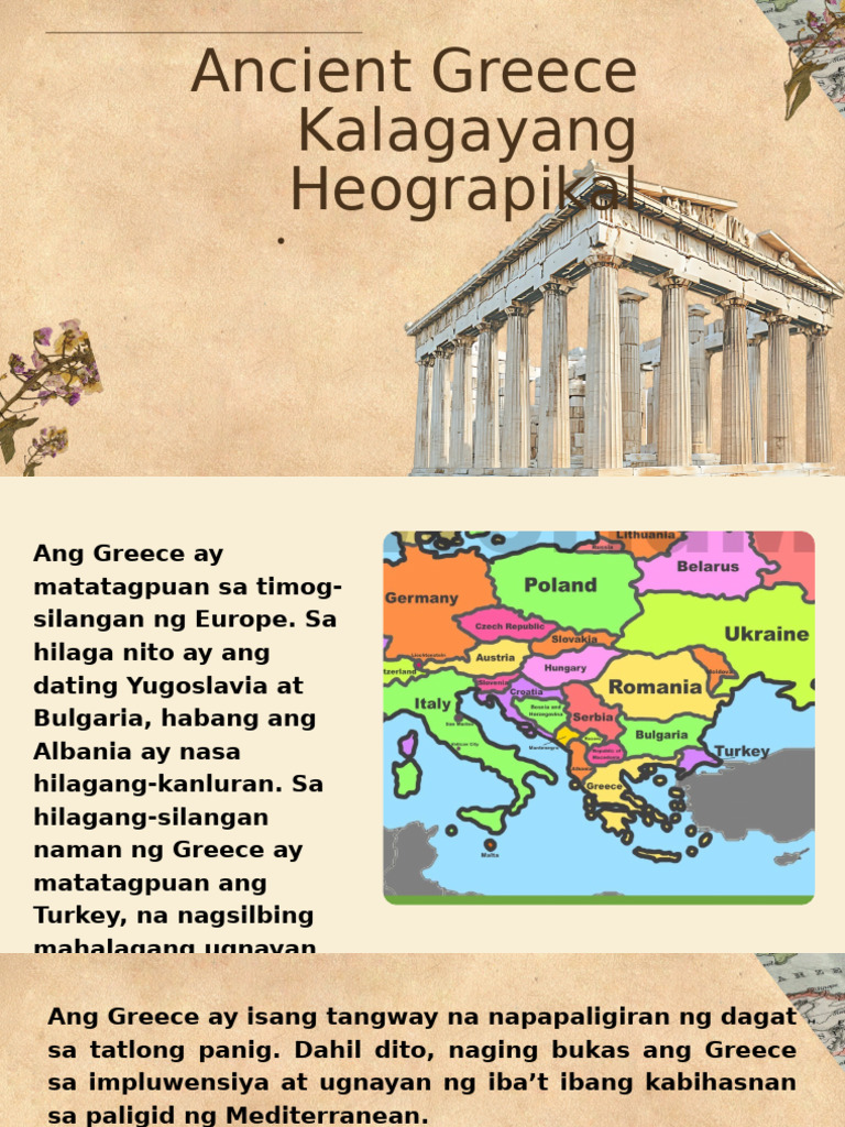 Grade 8 4th Quarter Ancient Greece | PDF