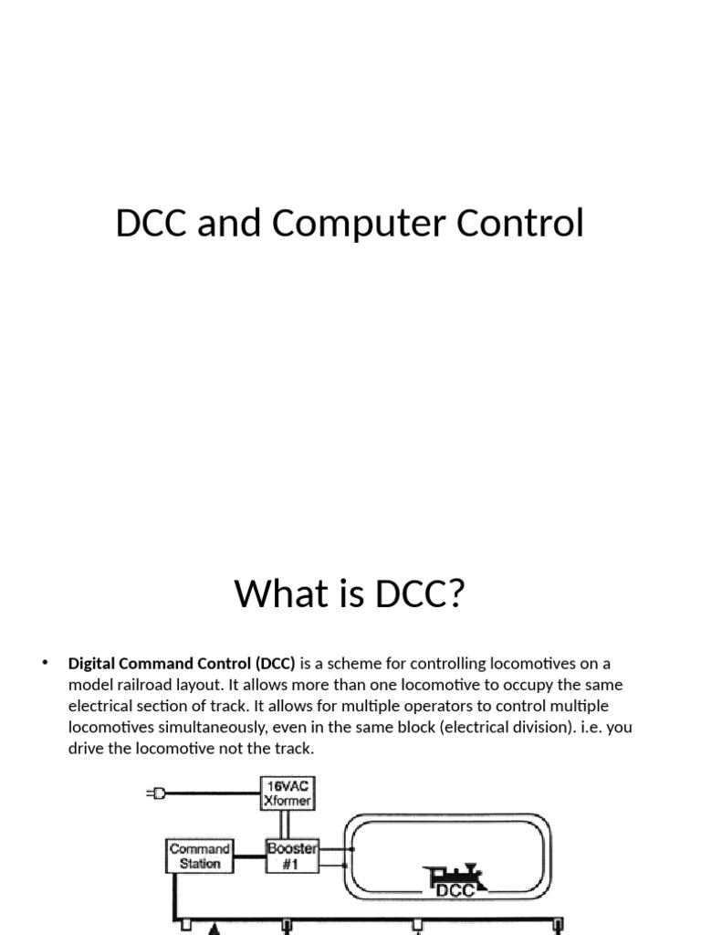 DCC and Computer Control | PDF | Infrared | Electrical Engineering