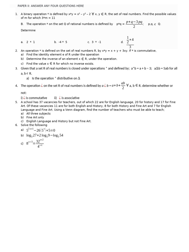 f Maths Theory Yr10 | PDF