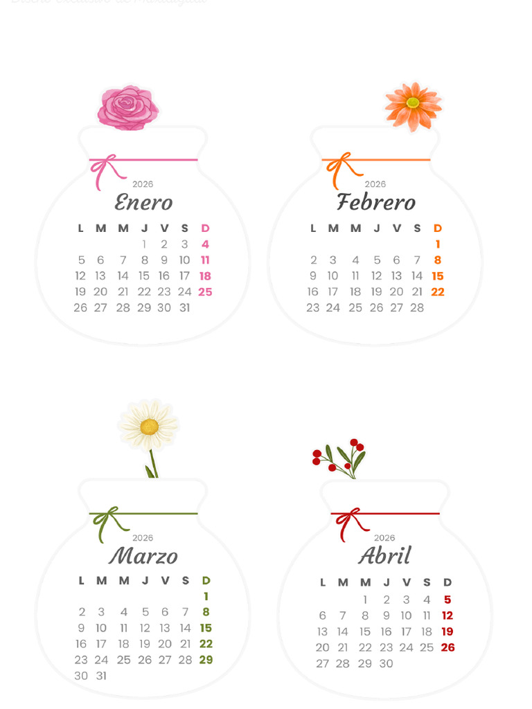 CALENDARIOFLORERO2 (2) | PDF