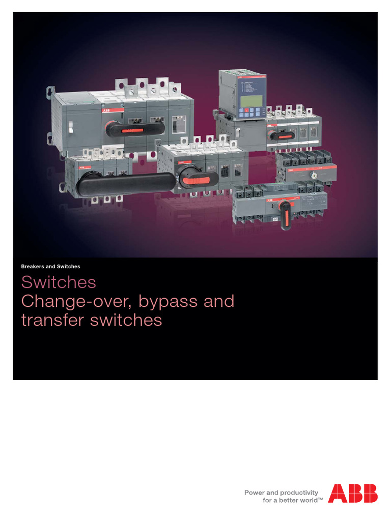 Switches Change Over 2013 | PDF | Switch | Fuse (Electrical)