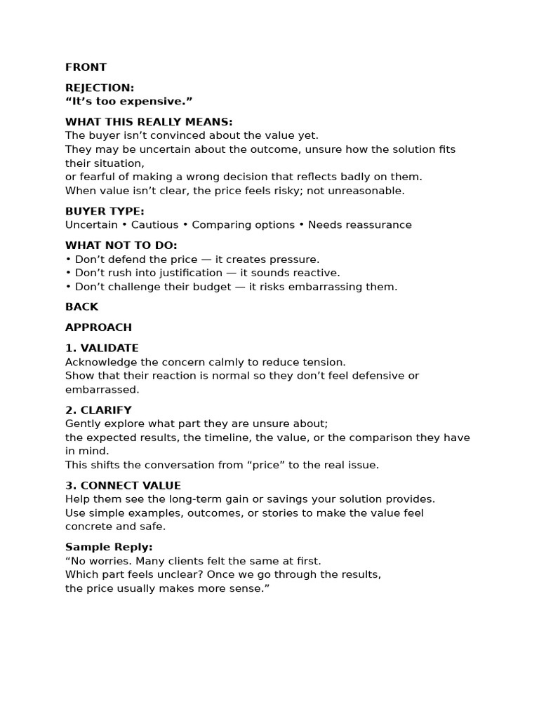 Flashcard Sample (1) | PDF