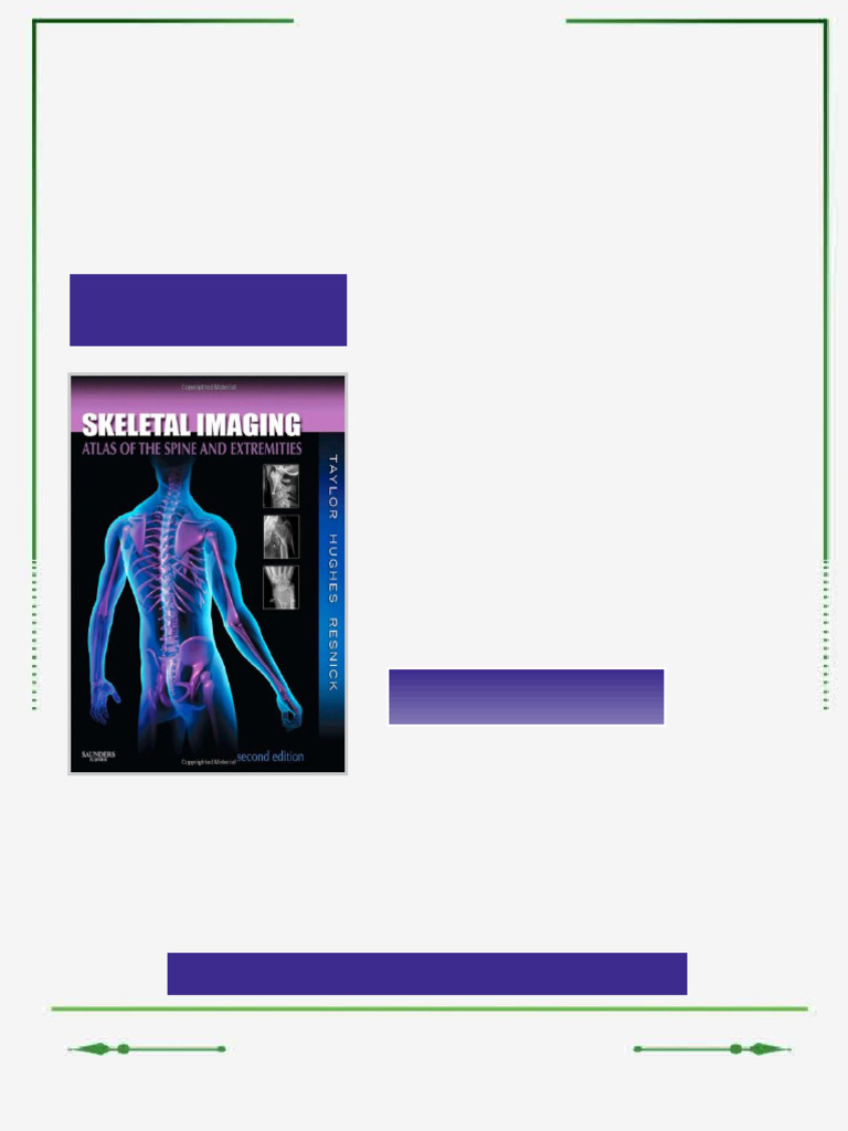 Skeletal Imaging Atlas of the Spine and Extremities Second Edition John ...