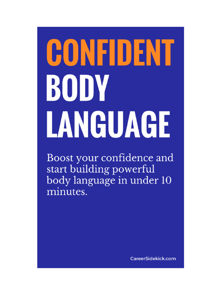 Confident Body Language Tips for Interviews | PDF