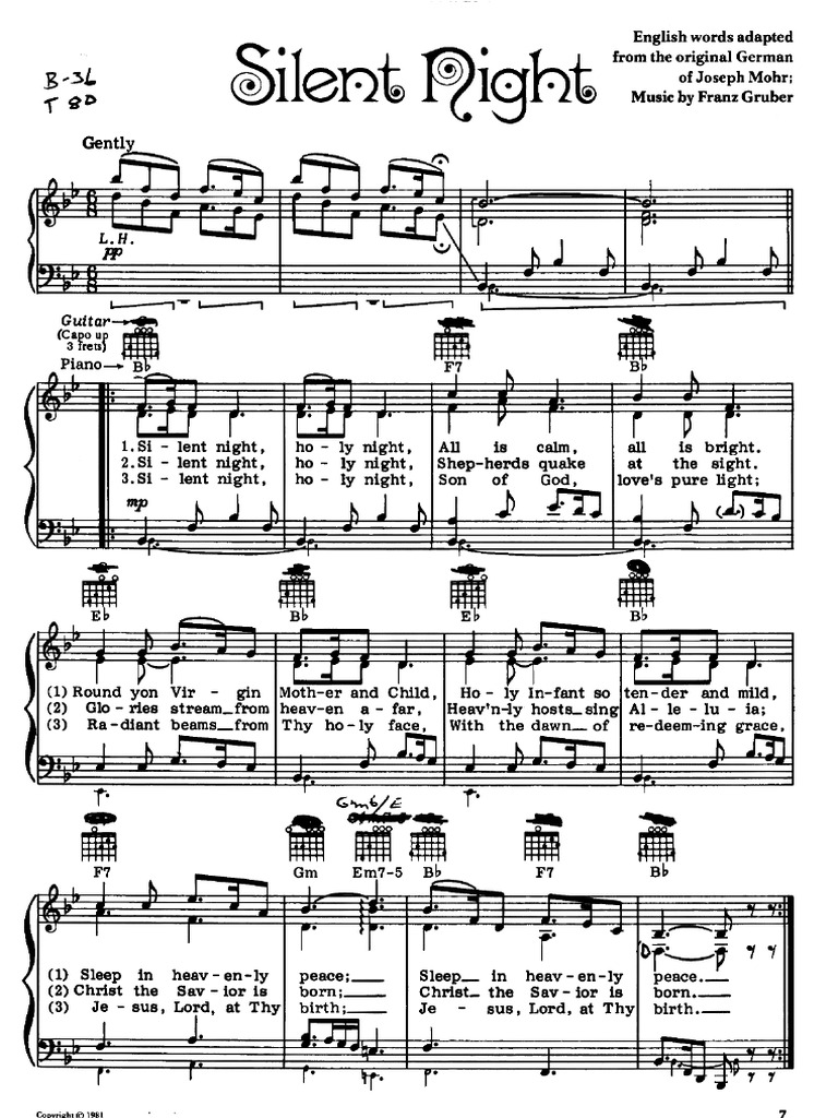 Silent Night (1) | PDF