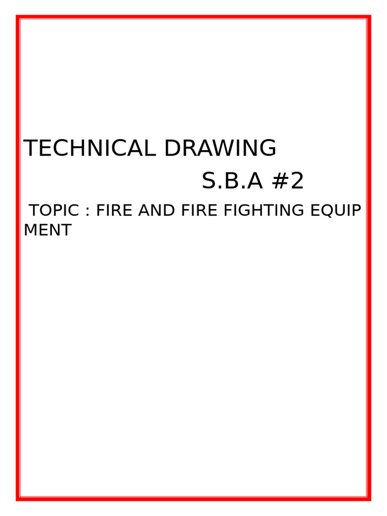 Fire and Fighting Symbol | PDF