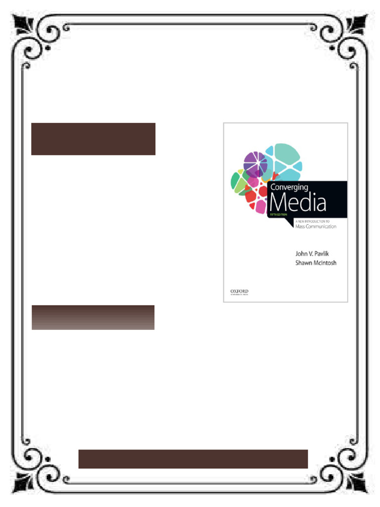 Converging media a new introduction to mass communication Fifth Edition ...