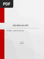 ZLT X25 Max 2 5G Router Overview | PDF | Wi Fi | Ieee 802.11