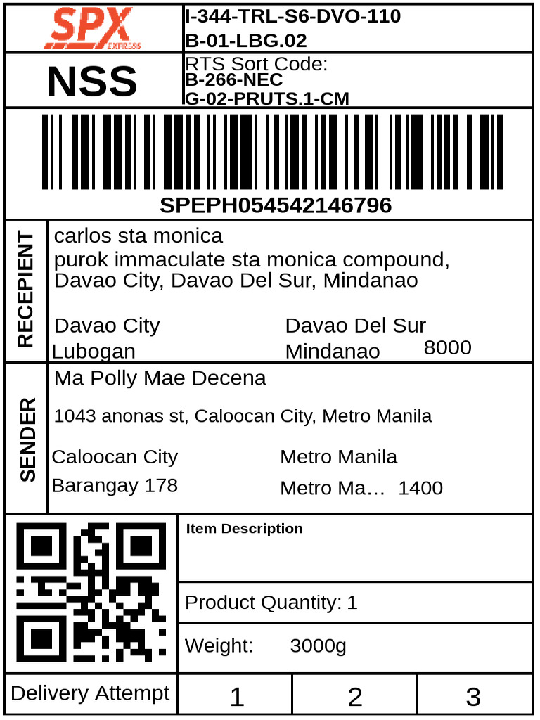 Delivery Attempt Notification Details | PDF
