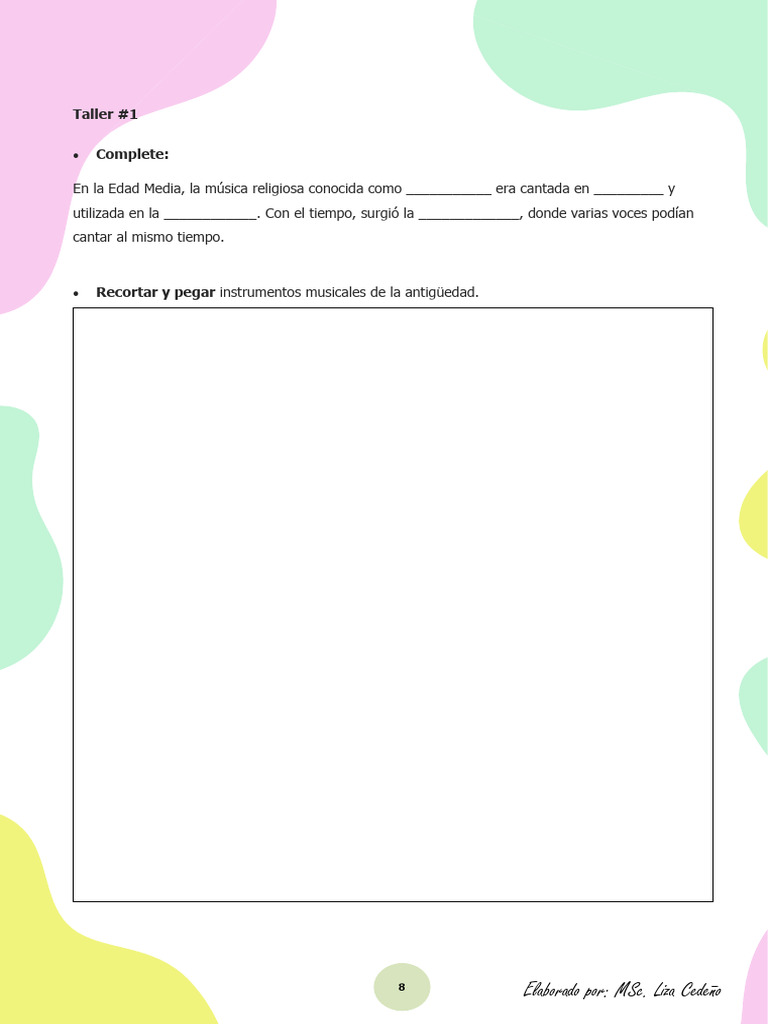 Taller 1 3ro Bgu | PDF