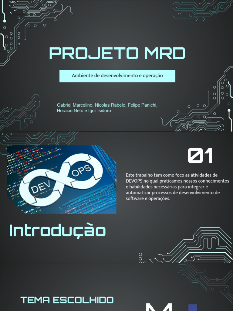 Devops MRD Slides | PDF | Bootstrap (estrutura de front-end) | Informática