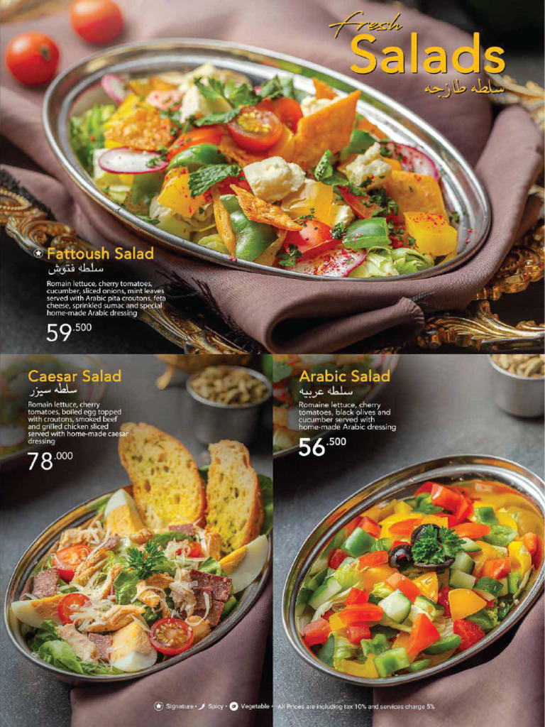 Menu Aljkt 2 | PDF