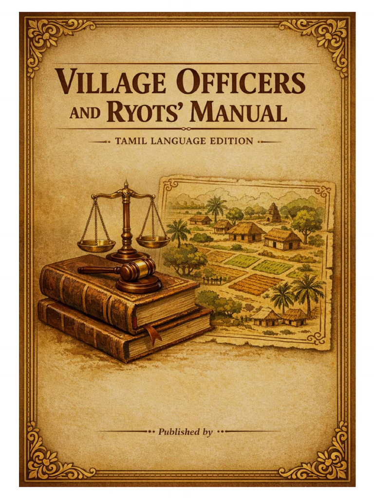 VILLAGE OFFICERS' AND RYOTS' MANUAL | PDF