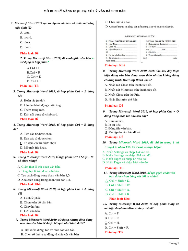 Module 3 - Word | PDF