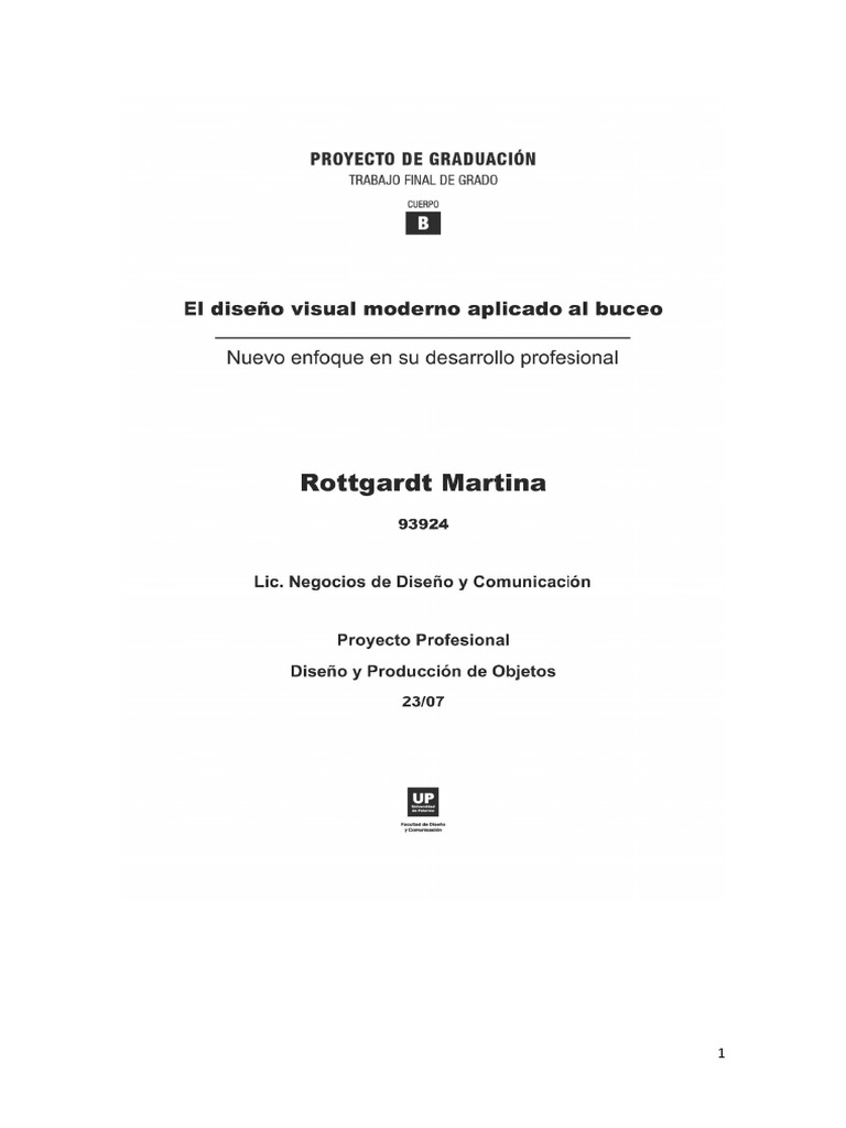 El Diseño Visual Moderno Aplicado El Buceo | PDF | Diseño | Color