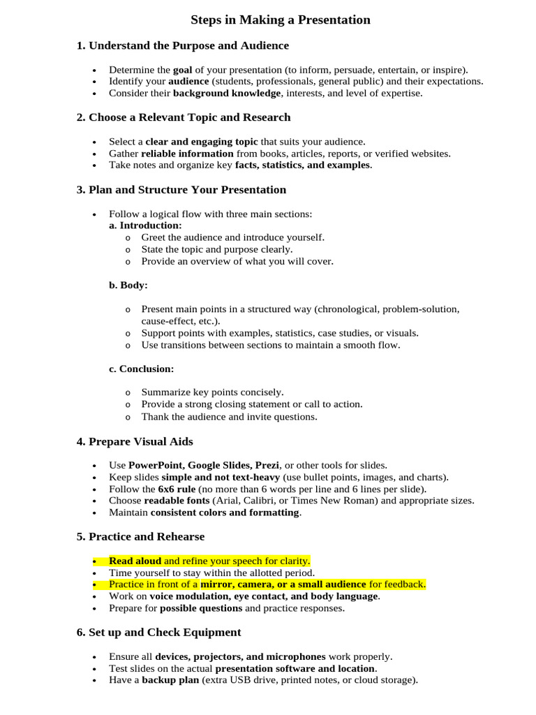 Presentation Skills | PDF | Information | Microsoft Power Point