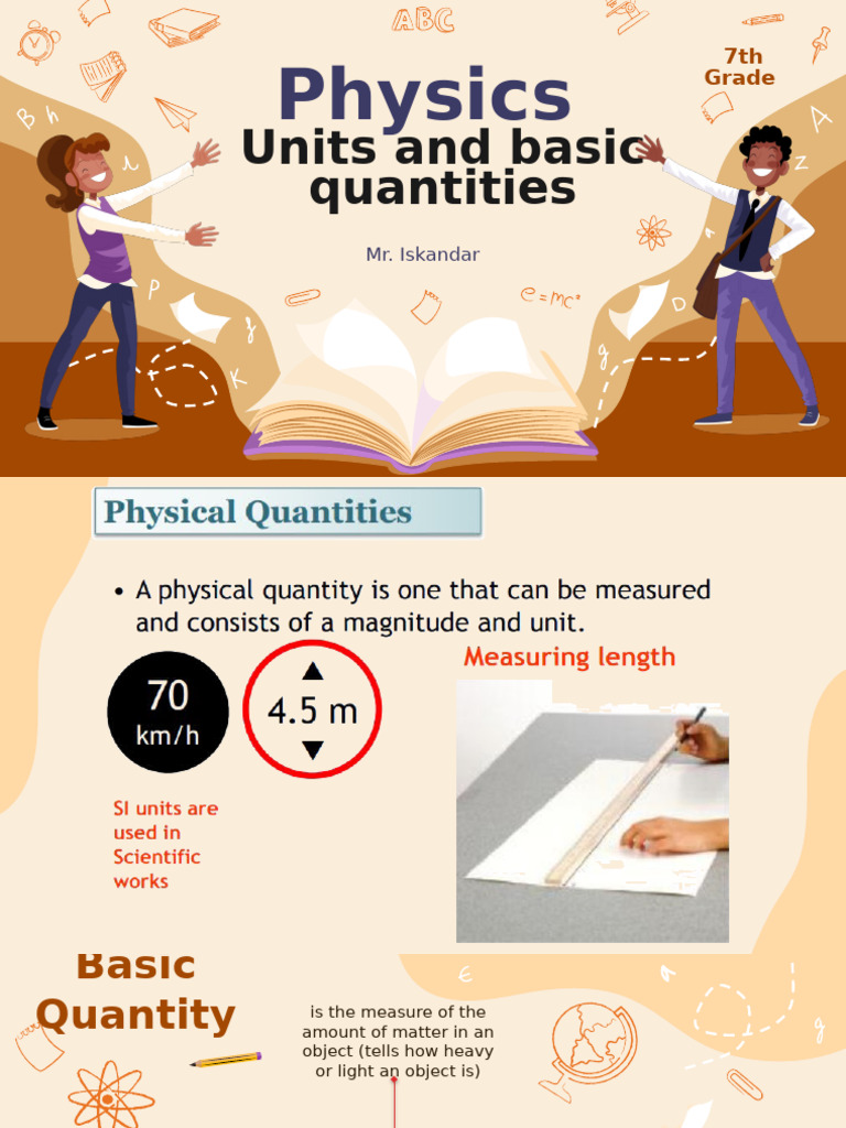 Chapter 1 - Physical Quantities and Measeurements y | PDF | Volume ...