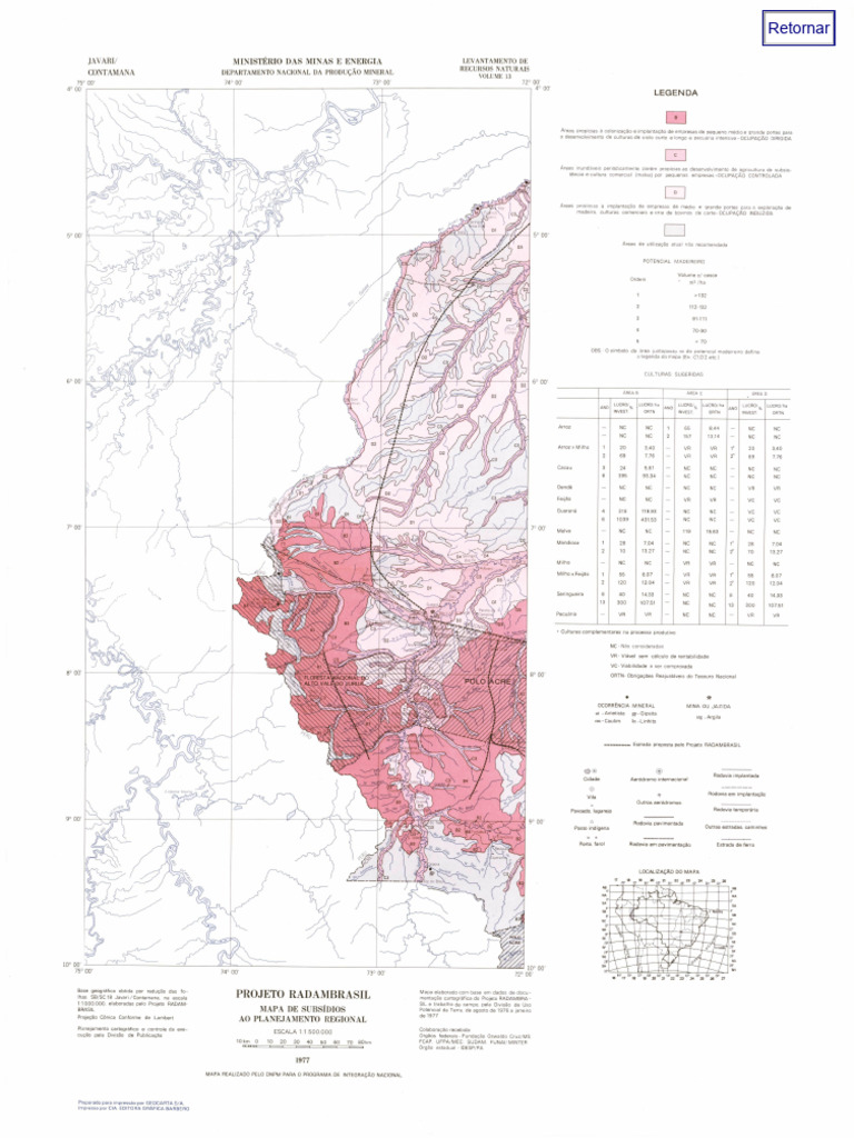 Mapa Subsídio a Planejamento Regional v.13 | PDF