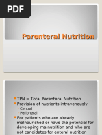 Understanding Hyperalimentation (TPN) | PDF | Nutrients | Human Nutrition