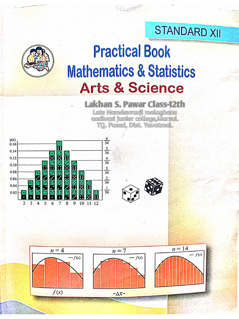 Practical Mathematics Class-12th by - Lakhan S. Pawar | PDF