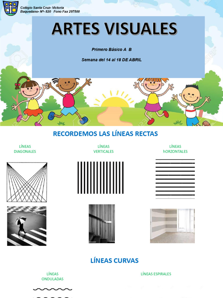 Tipos de Líneas en Artes Visuales | PDF