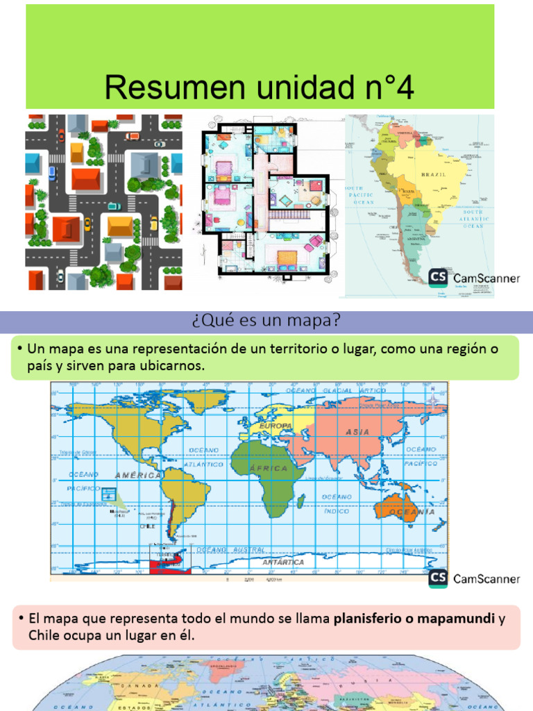 Resumen Planos y Mapas | PDF | Chile | Américas