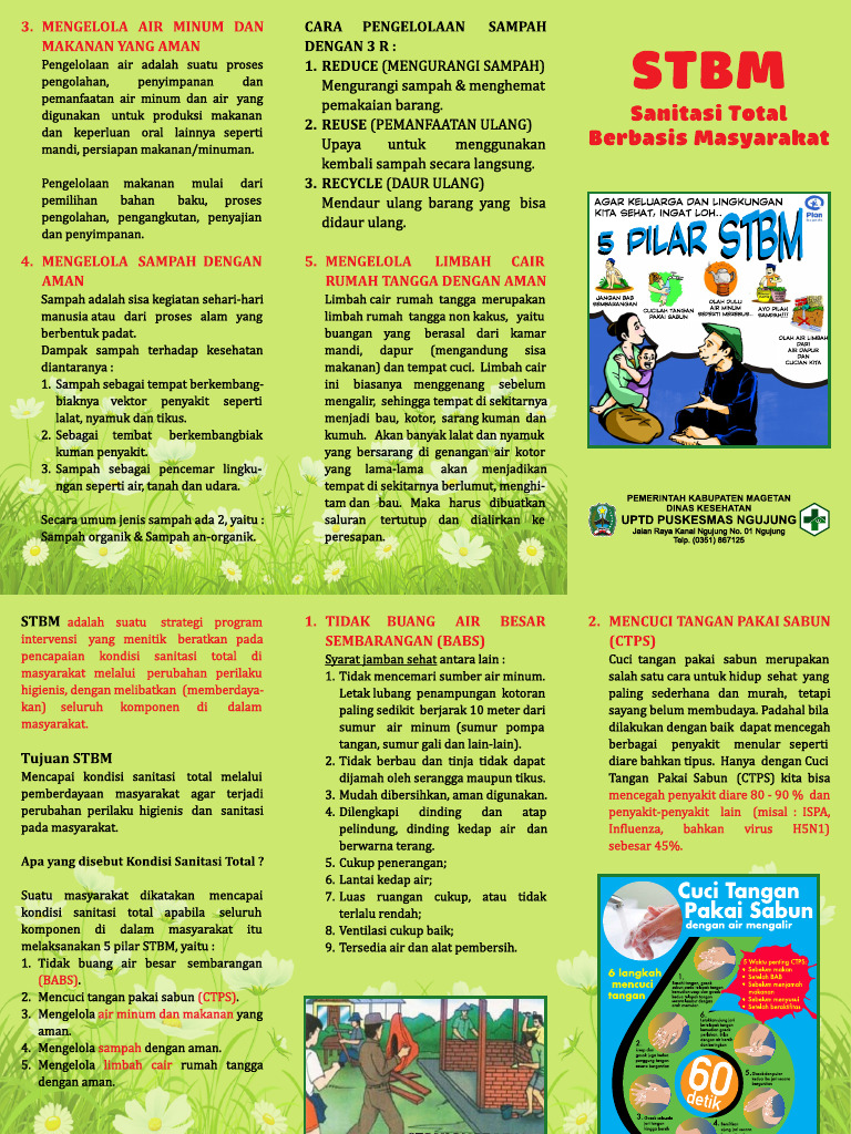 Cetak Leaflet Stbm | PDF