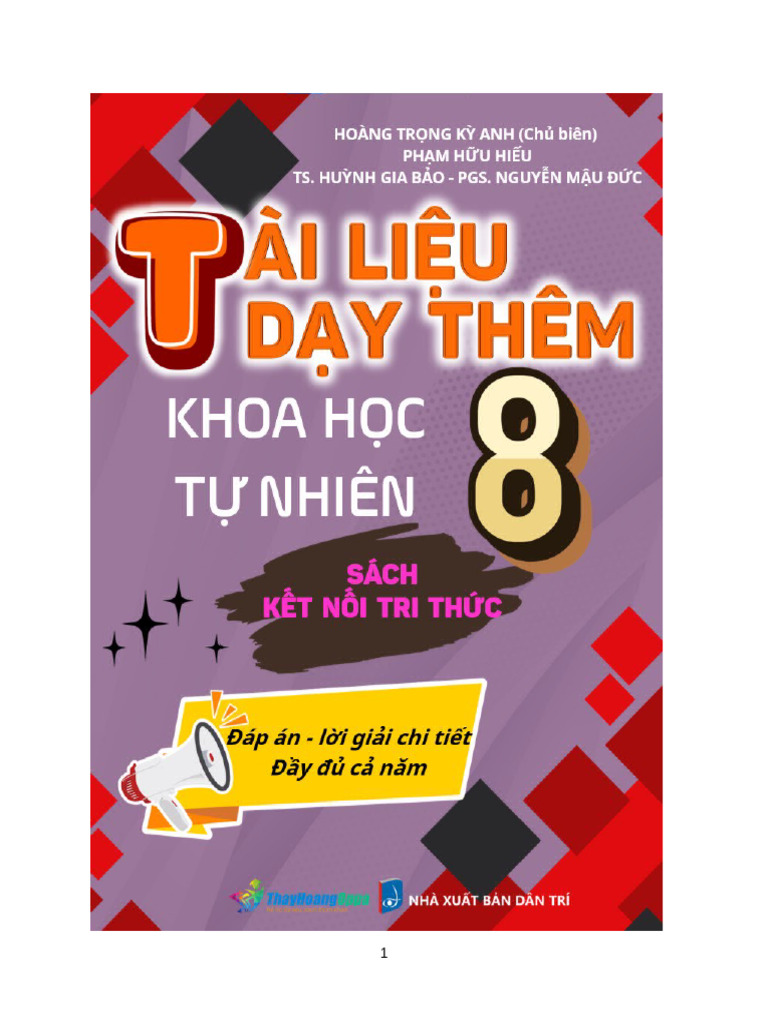 Tai Lieu Day Them Cau Truc Moi 2026 Khtn 8 | PDF