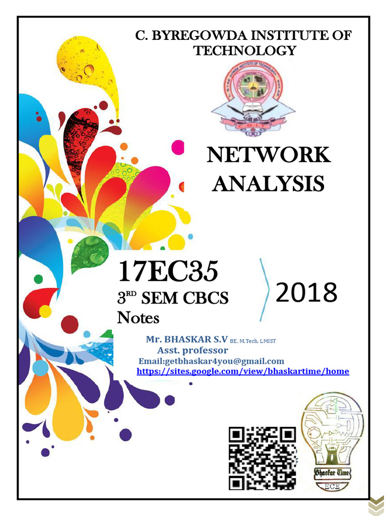Network Analysis Notes for 3rd Sem ECE | PDF | Electrical Network ...