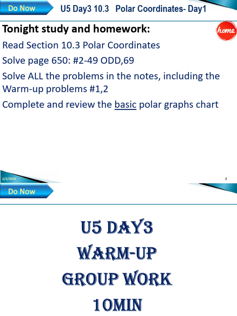 Polar Coordinates Study Guide | PDF | Cartesian Coordinate System ...
