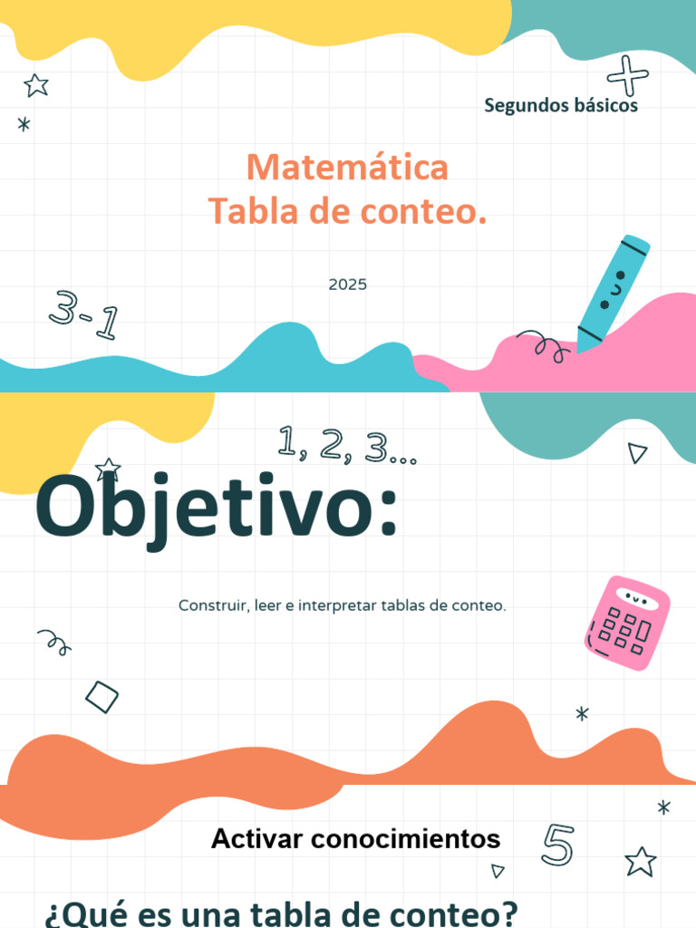 Tabla de Conteo | PDF