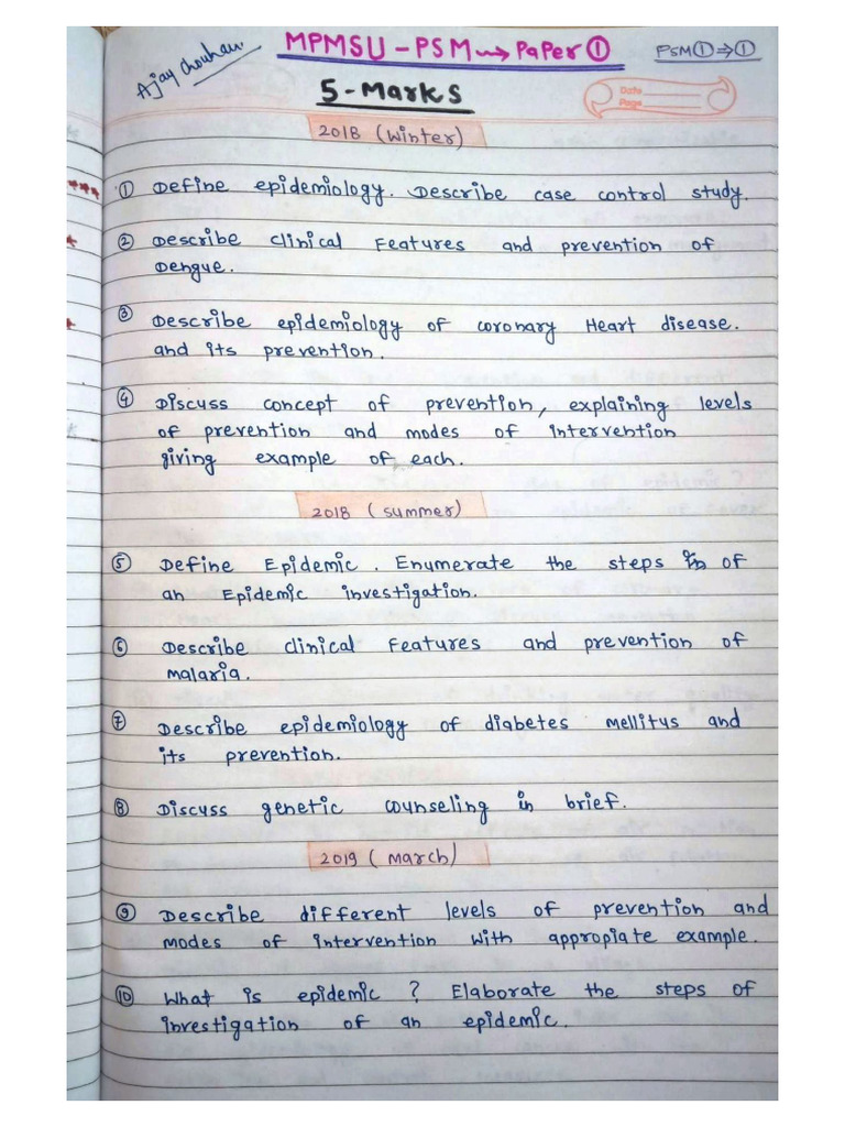 PSM Mpmsu 1 | PDF