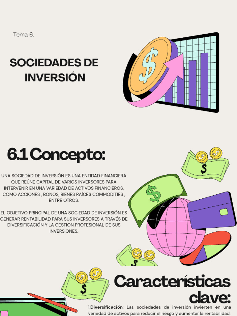 Beige and Black Colorful Illustration Stock Market Presentation | PDF ...