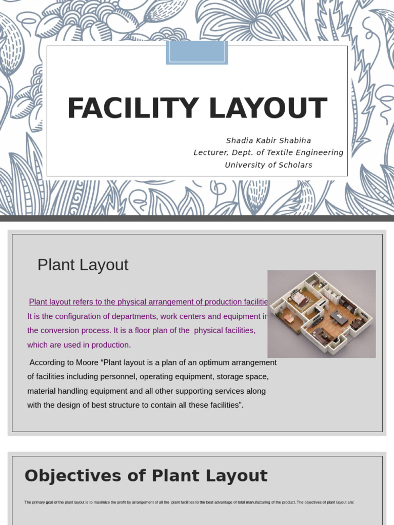 Understanding Facility Layout Principles | PDF | Mechanical Engineering ...