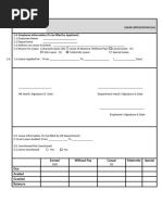 Employee Exit Pass Format | PDF