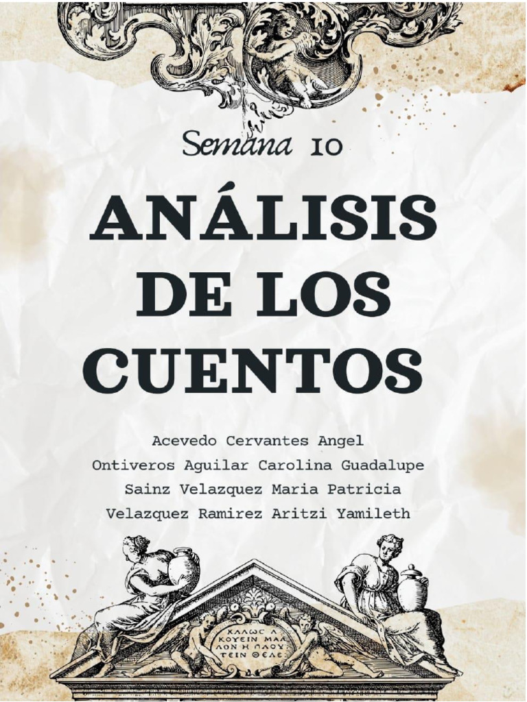 Análisis de Cuentos: Elementos Narrativos | PDF | Celos | Violencia
