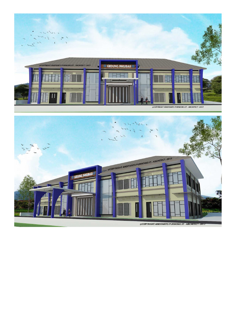 Contoh Bangunan Gedung | PDF
