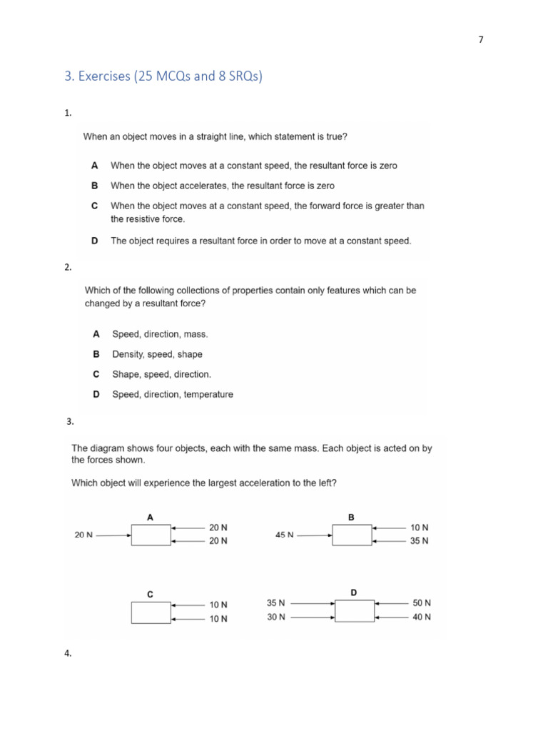 IGCSE 0654 Coordinated Science Chapter Worksheet | PDF
