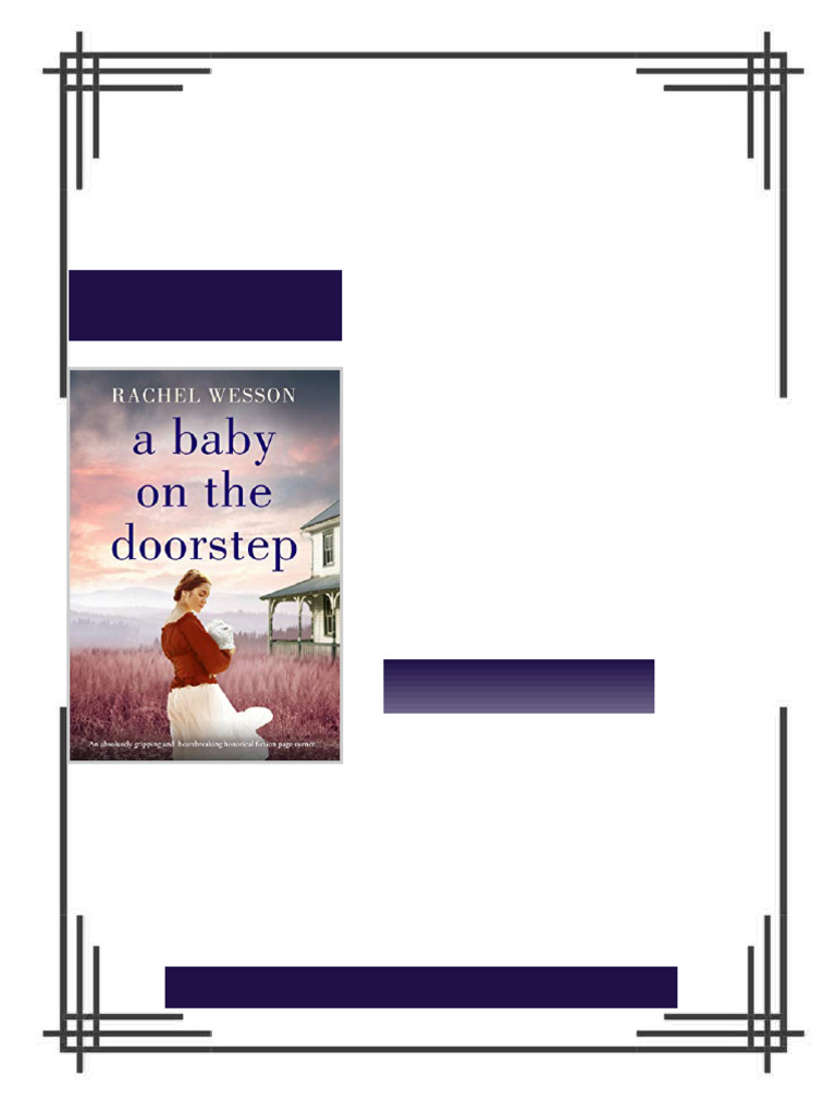 The Orphans of Hope House 02 A Baby on the Doorstep 2nd Edition Rachel ...