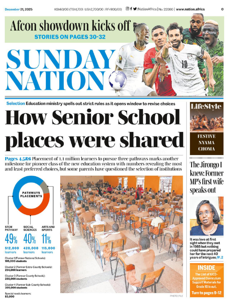 Daily Nation 2025 12 21 | PDF