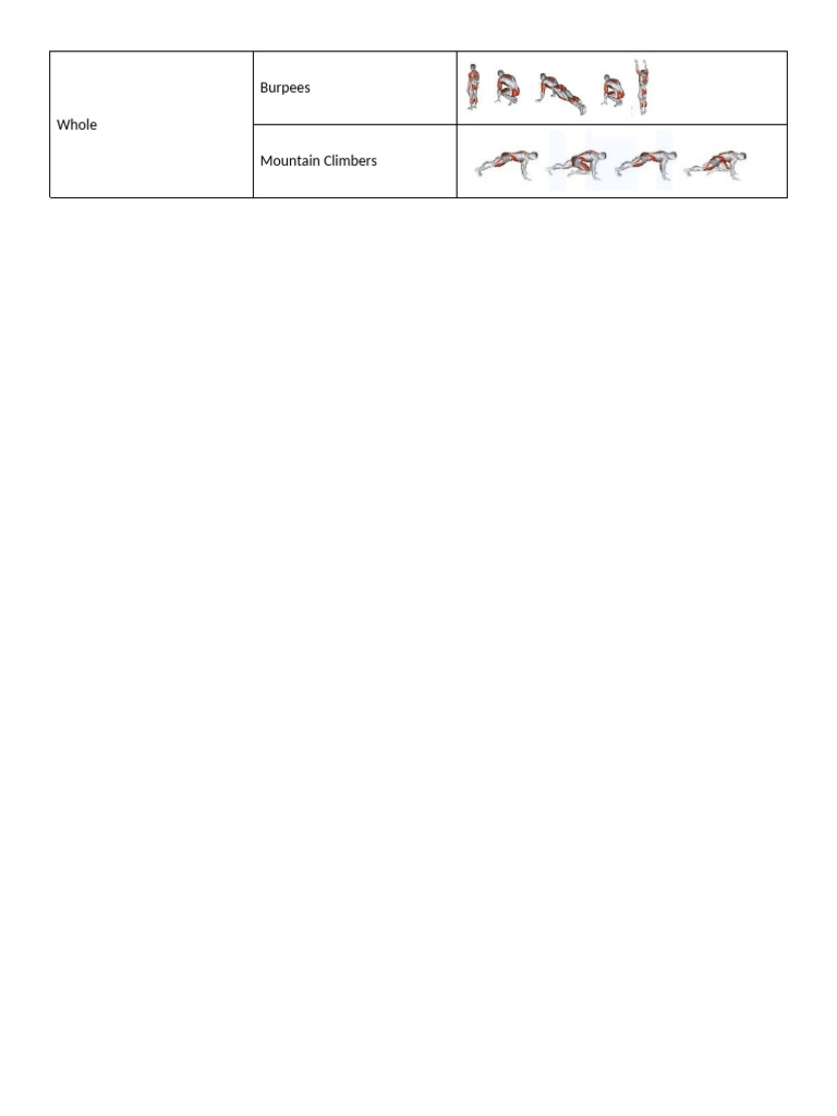 Comprehensive Bodyweight Exercise Guide | PDF